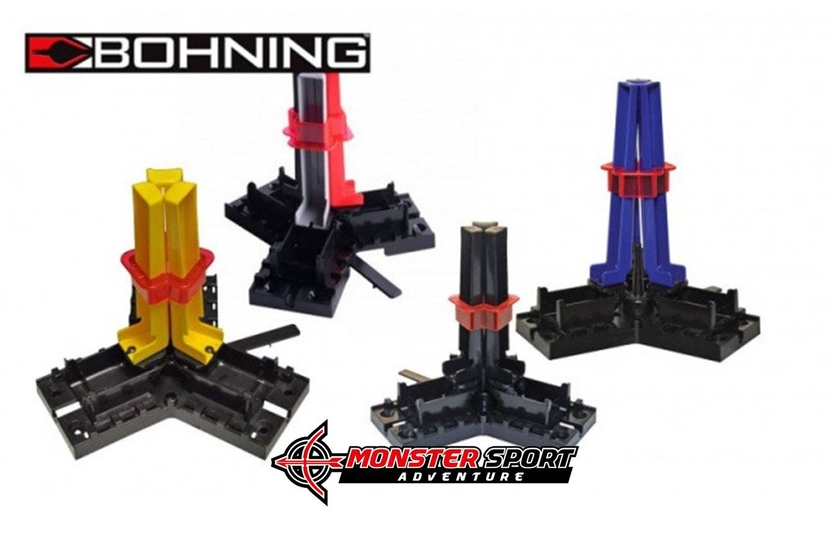 Bohning Archery Impulse Vane Tower Fletching Jig Arrow Building(Yellow ...