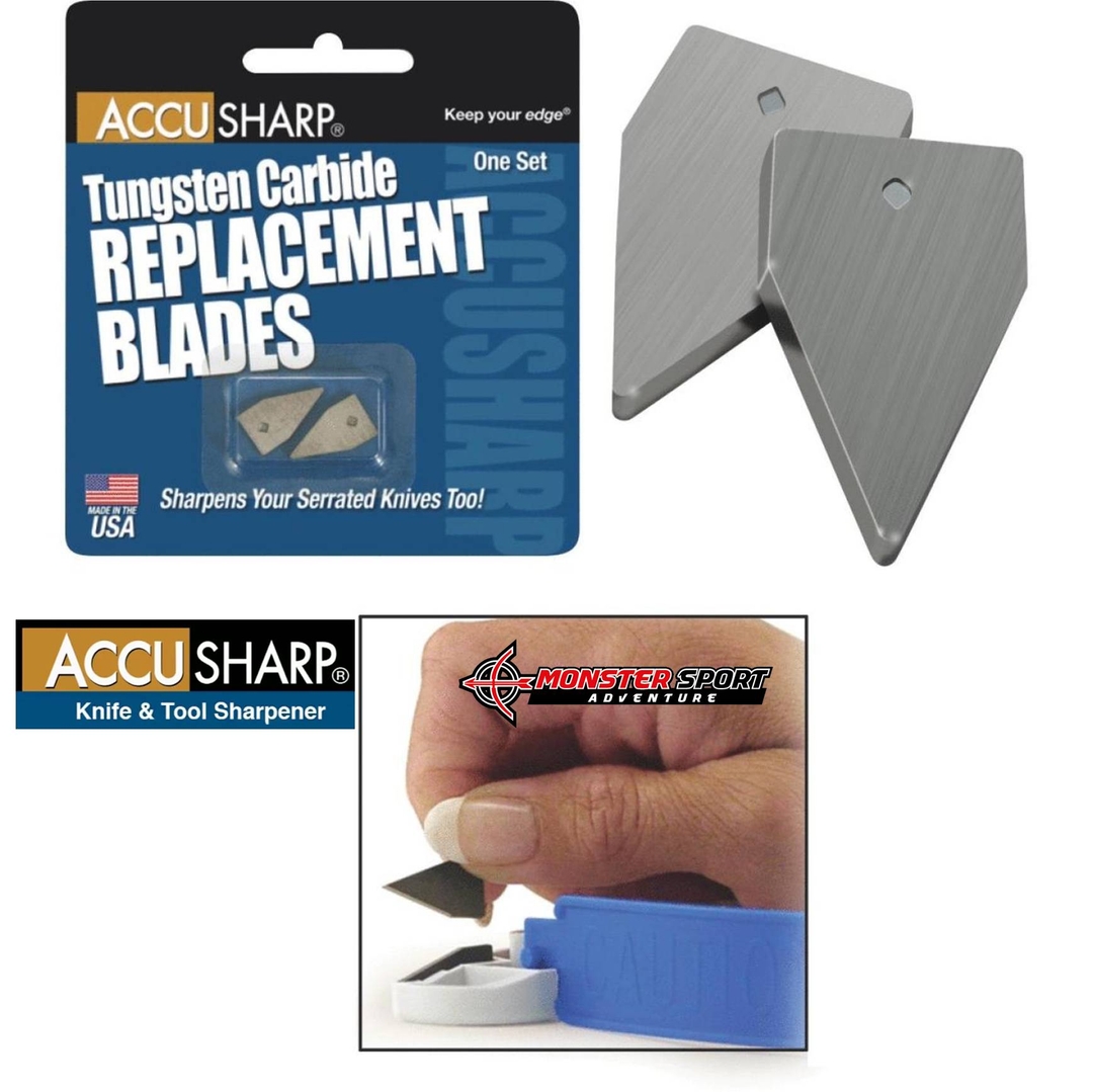 AccuSharp Tungsten Carbide Replacement Blade for AccuSharp Sharpener ...