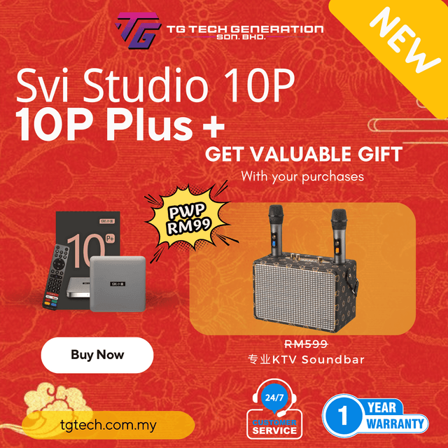 SVI Studio 10P | TG TECH GENERATION