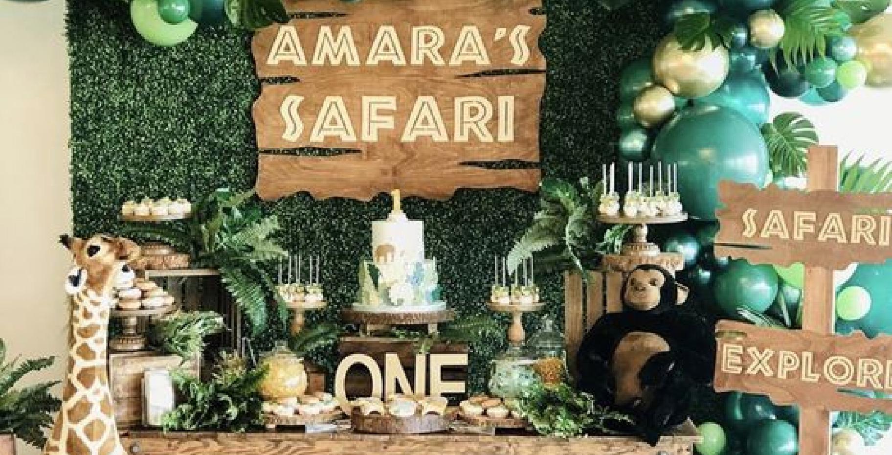 Safari birthday theme store