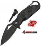 Premier Edge Camping Linerlock Pocket Knife Black CN300454 | Monster ...