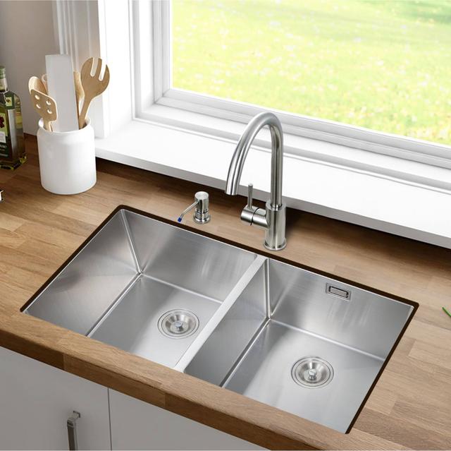 Stainless Steel Double Bowl Sink | Wiltek Malaysia